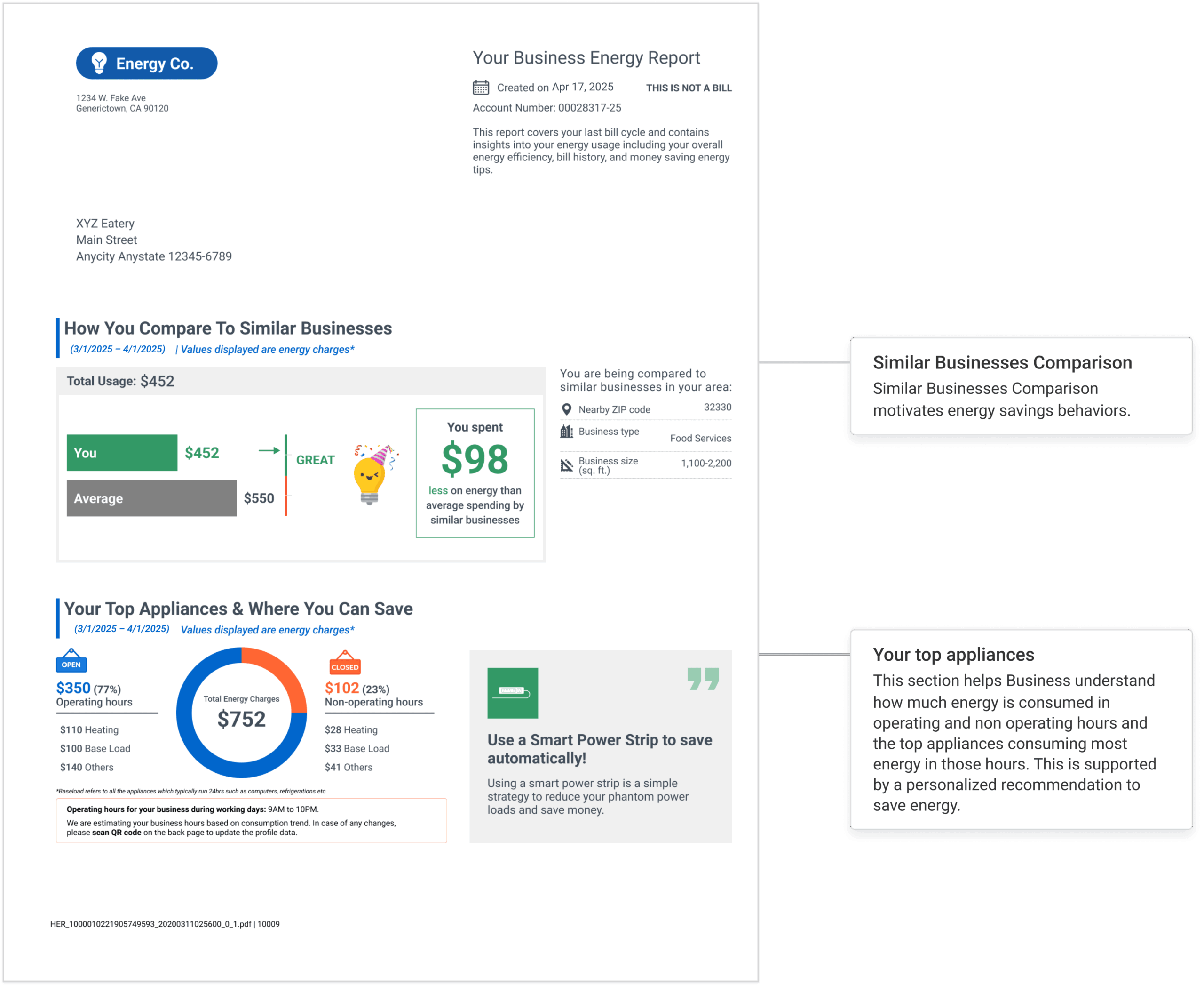 Paper Home Energy Reports (Paper HERs) – Bidgely UtilityAI™ Demo Portal